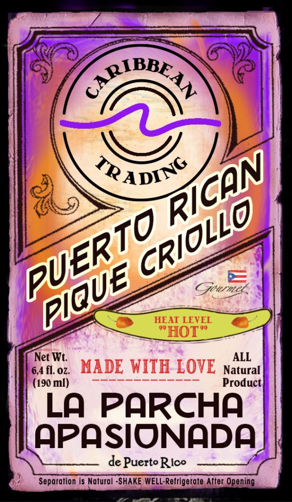 Pique Criollo La Parcha Apasionada | Caribbean Trading