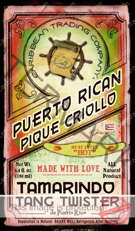 Pique Criollo Tamarindo Tang Twister | Caribbean Trading