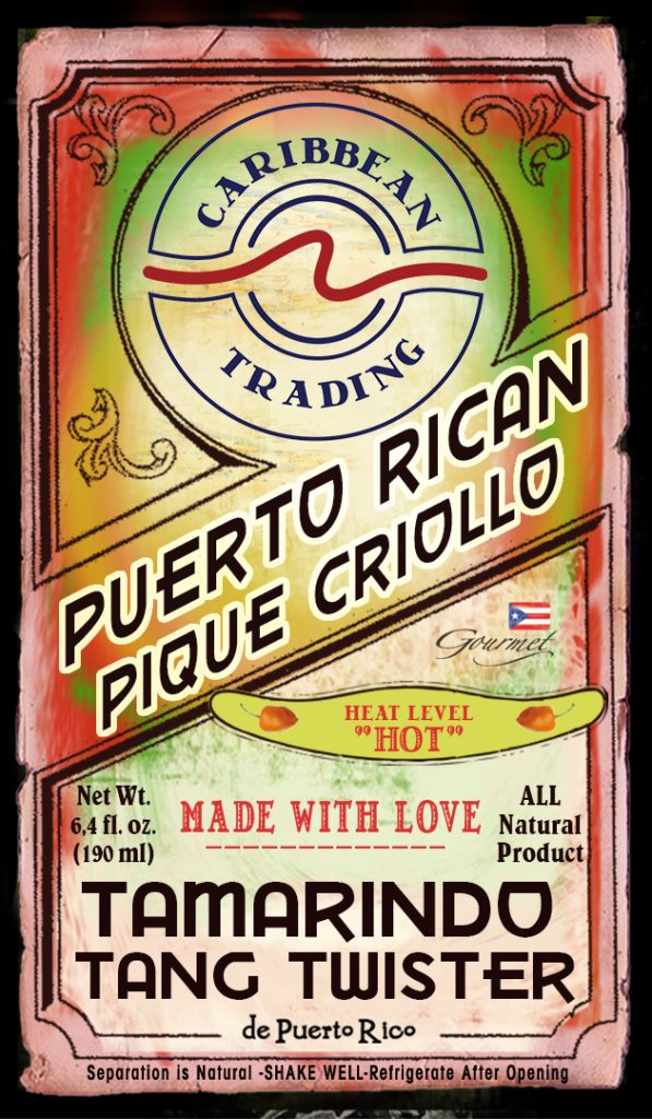 Pique Criollo Tamarindo Tang Twister | Caribbean Trading