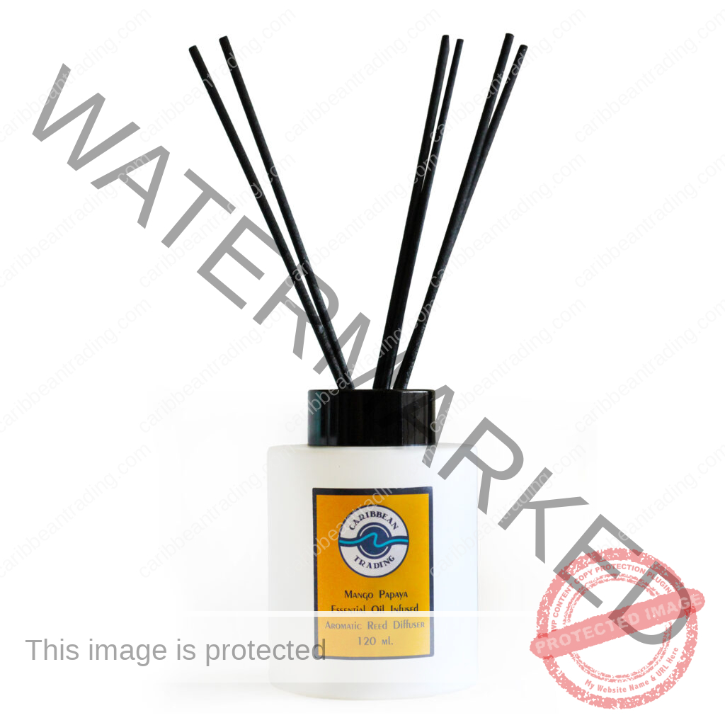 Mango Papaya Reed Diffuser | Your Puerto Rico / Caribbean Connection