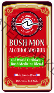 Bush Mon Puerto Rico Alcoholado Caribbean Bush Medicine Blend
