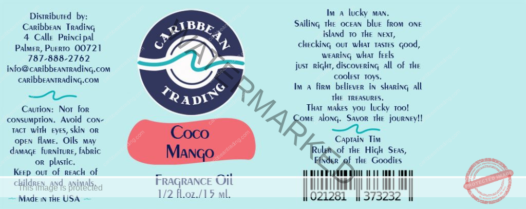 coco-mango-fragrance Oil | Your Caribbean Connection