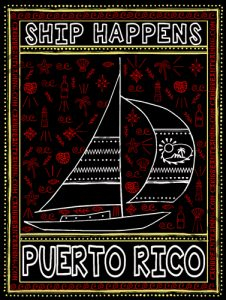 Ship Happens Sticker with FREE SHIPPING! | Caribbean Trading