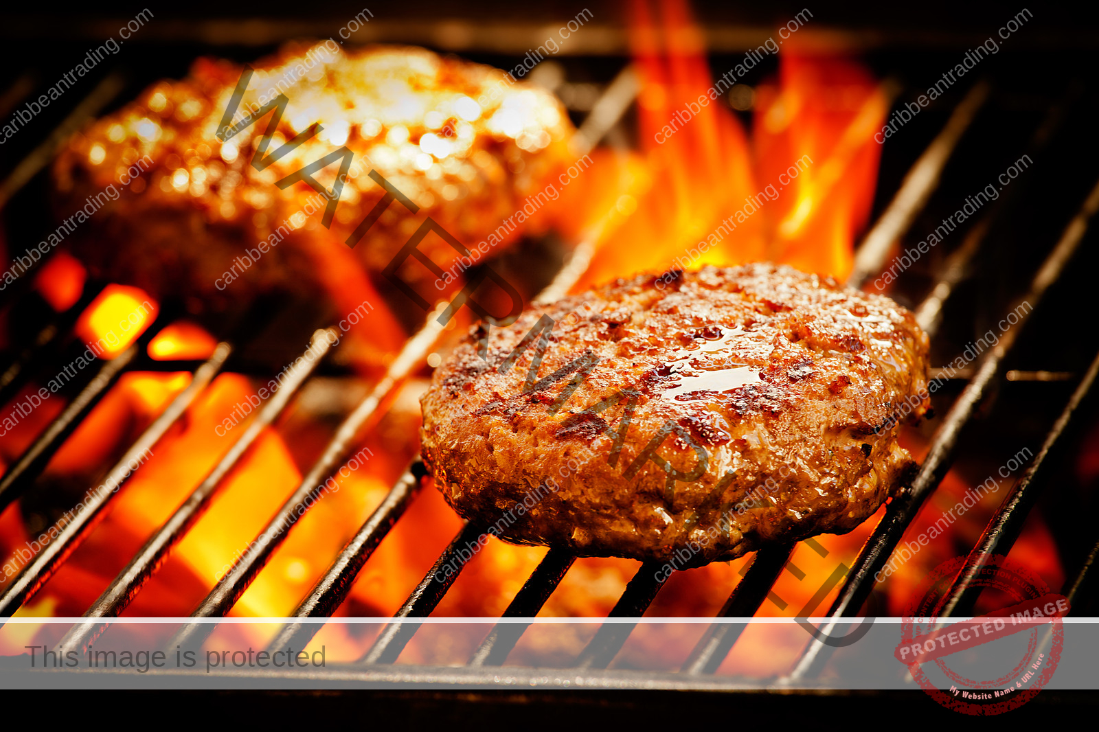 Tequila Lime Caribbean Burger Recipe | Puerto Rico & Caribbean